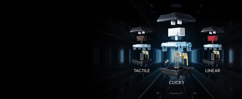 Logitech G913 TKL GL Clicky/Tactile/Linear Switch LIGHTSPEED RGB ...