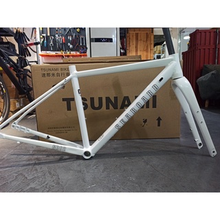 Tsunami Seaboard GR02 Gravel Frame Set (White) | Shopee Philippines