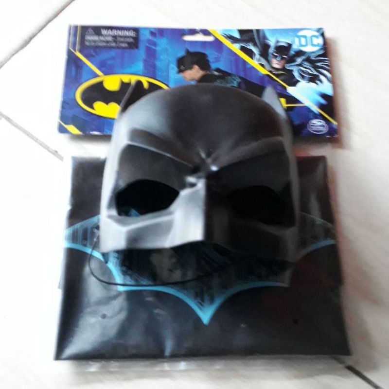 Dc Batman Roleplay Cape & Mask Set Original Mask Cloak | Shopee Philippines