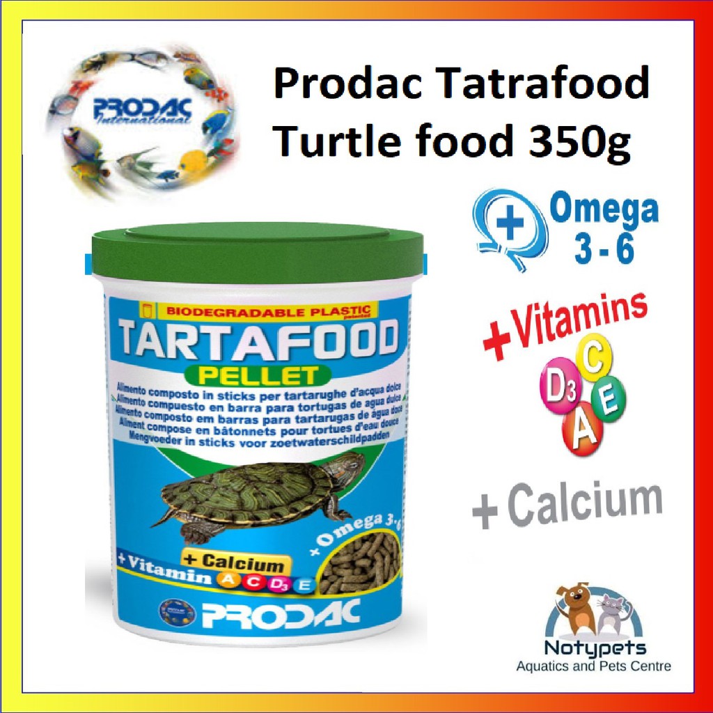 Prodac TartaFood Pellet Turtle Food 350g | Shopee Philippines