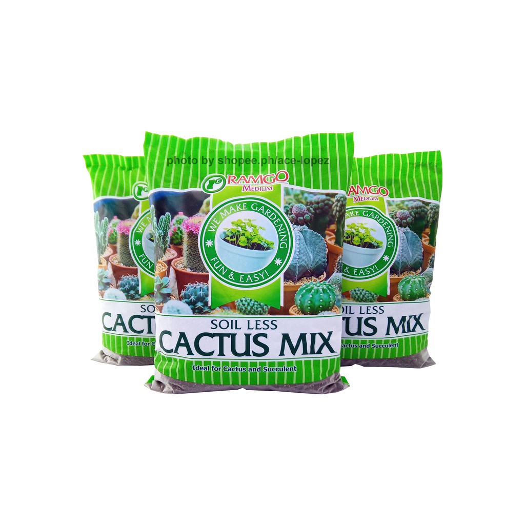 Ramgo Soil-less Cactus Mix Approx 1.6kg 2L _ALS2127 | Shopee Philippines