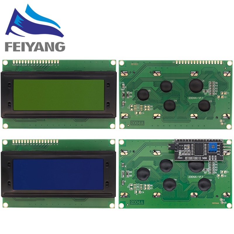 20x4 LCD Modules 2004 LCD Module with LED Blue/Yellow green Backlight ... 20x4 LCD Modules 2004 LCD Module with LED Blue/Yellow green Backlight ...