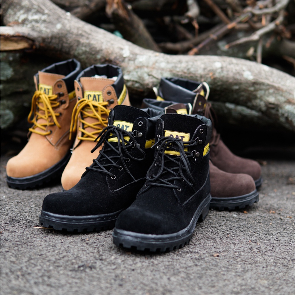 Septi Pdl Men's Shoes Caterpillar SBY High Safety Boots Iron Toe ...