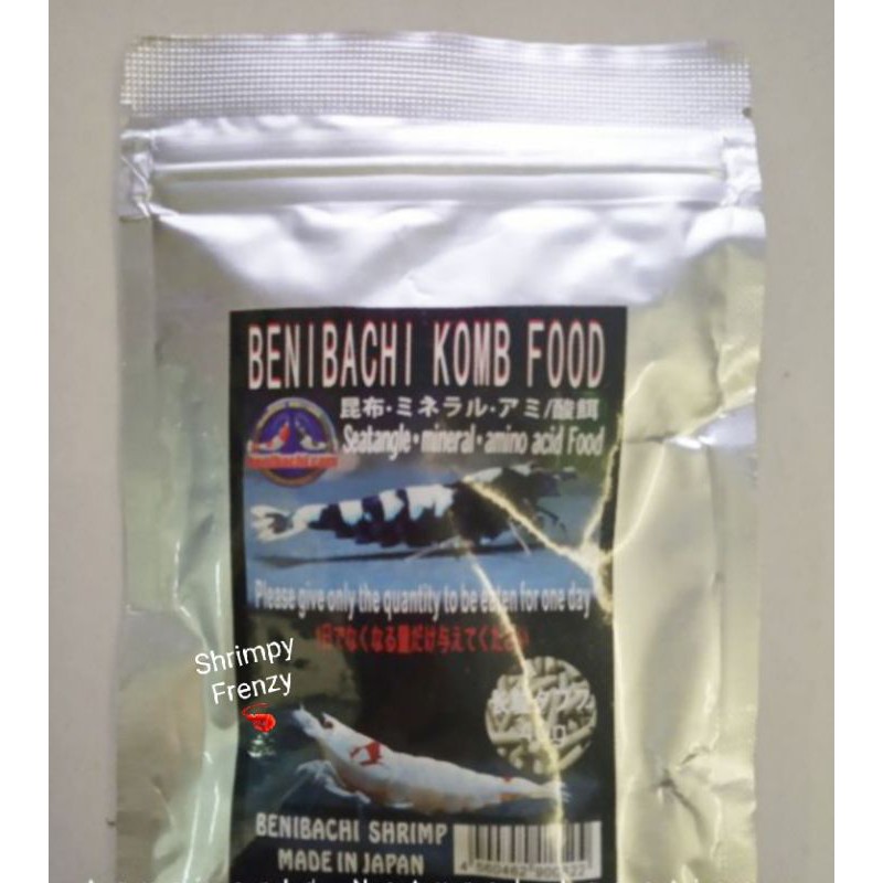 Benibachi komb shrimp food (repacked) | Shopee Philippines