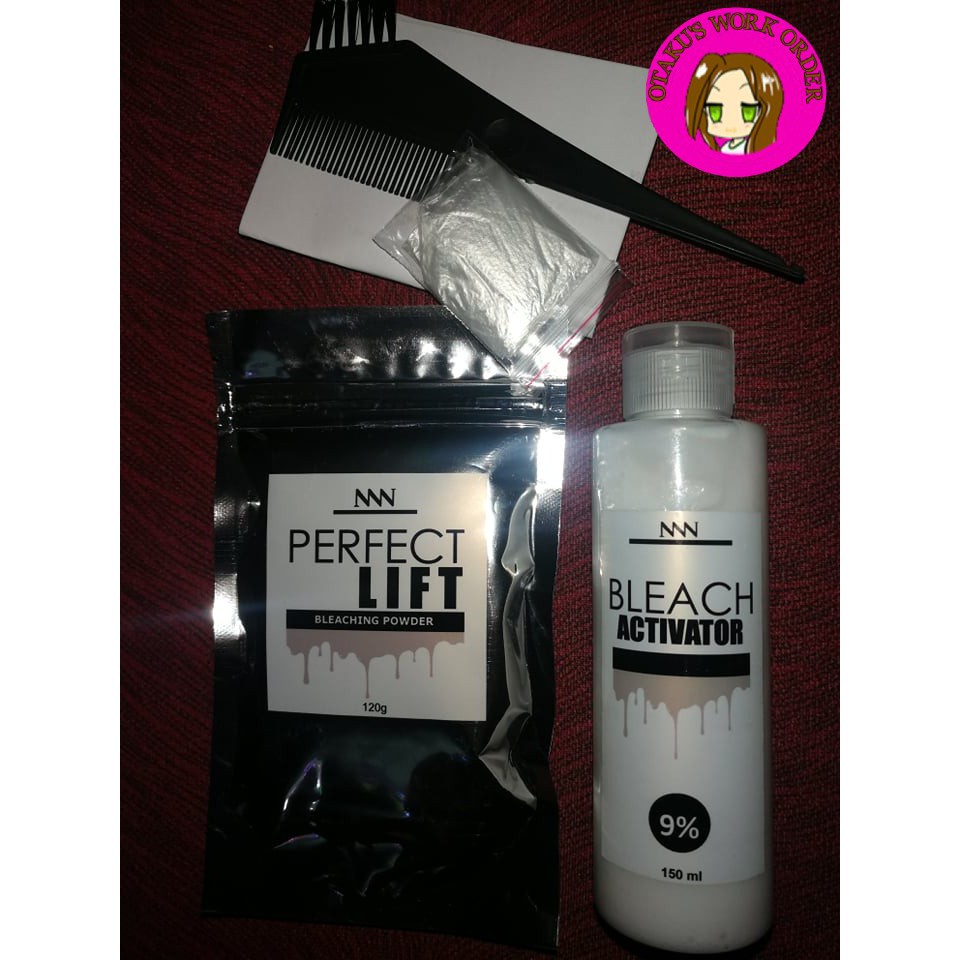 Hair Bleaching set with Bleach Activator | Shopee Philippines