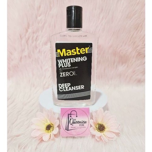Master Whitening Plus ZEROil Deep Cleanser 225ml (Clear) | Shopee ...