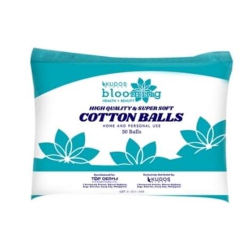 BLOOMING COTTON BALLS (50pcs cotton balls) | Shopee Philippines