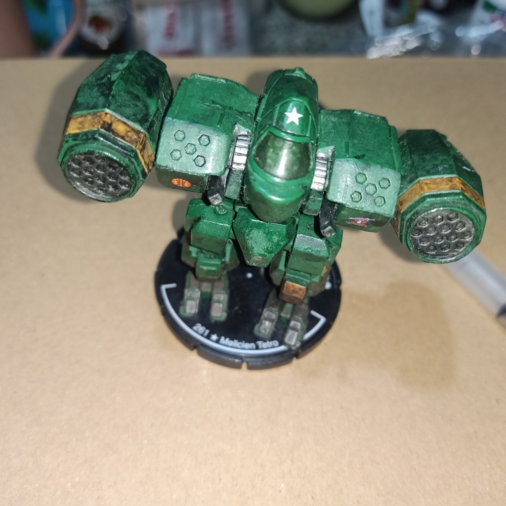 Mechwarrior Clix Wizkids figure - used mechs (figures only) mech ...