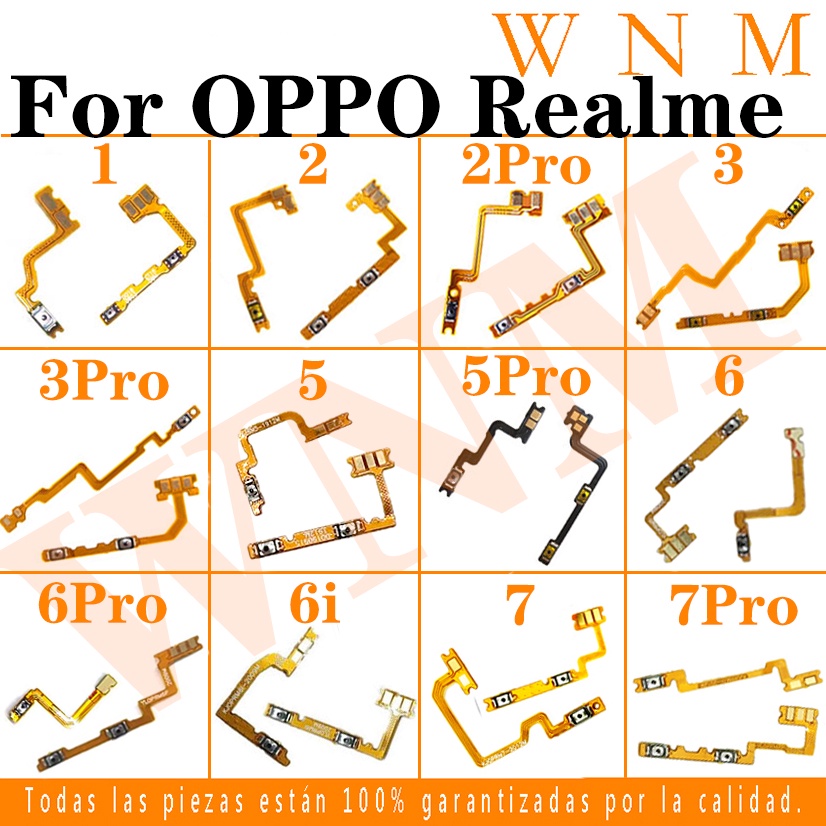 For Oppo Realme 1 2 2Pro 3 3Pro 5 5Pro 6 6Pro 6i 7 7Pro Pro Flex Cable ...