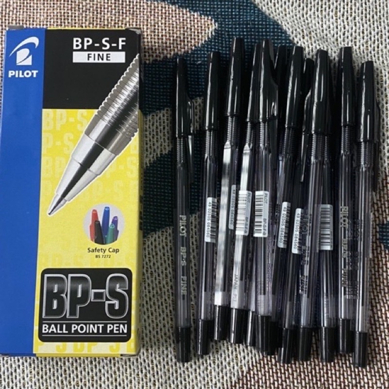 genuine Pilot BPS Fine Black Ball Point Pen Pilot Black Pen Black Ballpen best quality | Shopee ...