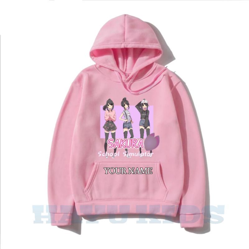 Girls Hoodie Jackets 6-12 Years Gamers Sakura School simulator /Rii ...