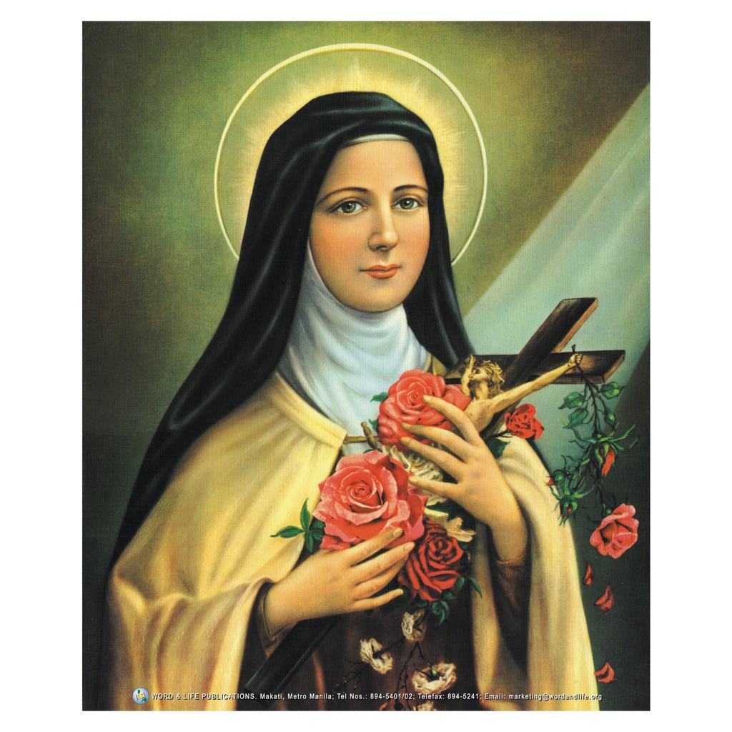 DEVOTION TO THE SAINTS MINI POSTERS (A PACK OF NINE POSTERS) | Shopee ...