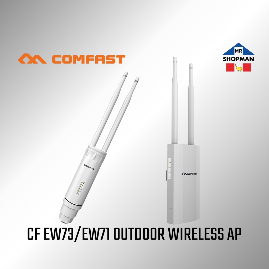 Comfast CF-EW71 V2 / CF-EW73 2.4GHZ 300Mbps Outdoor High Power Wireless ...