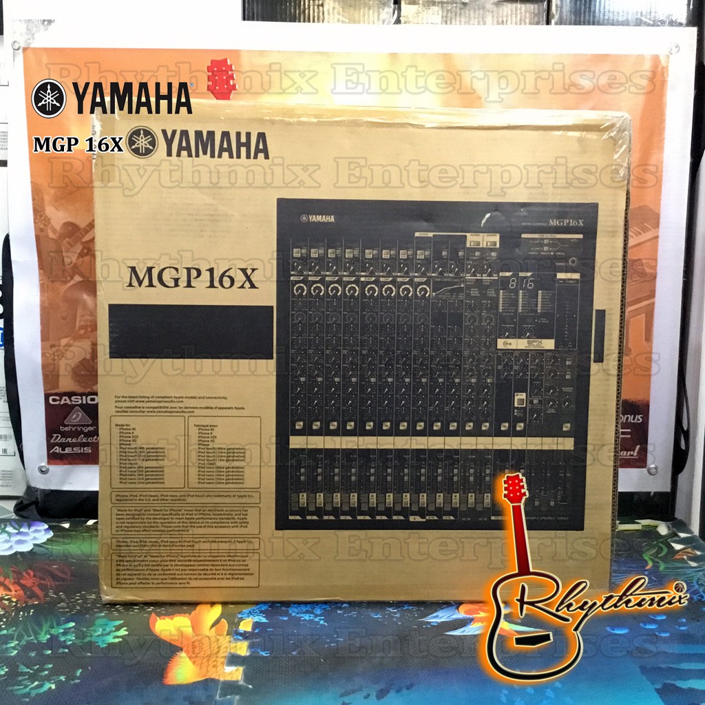 Yamaha MGP16X MGP 16X MGP16 X 16-channel Mixer with USB and FX | Shopee ...