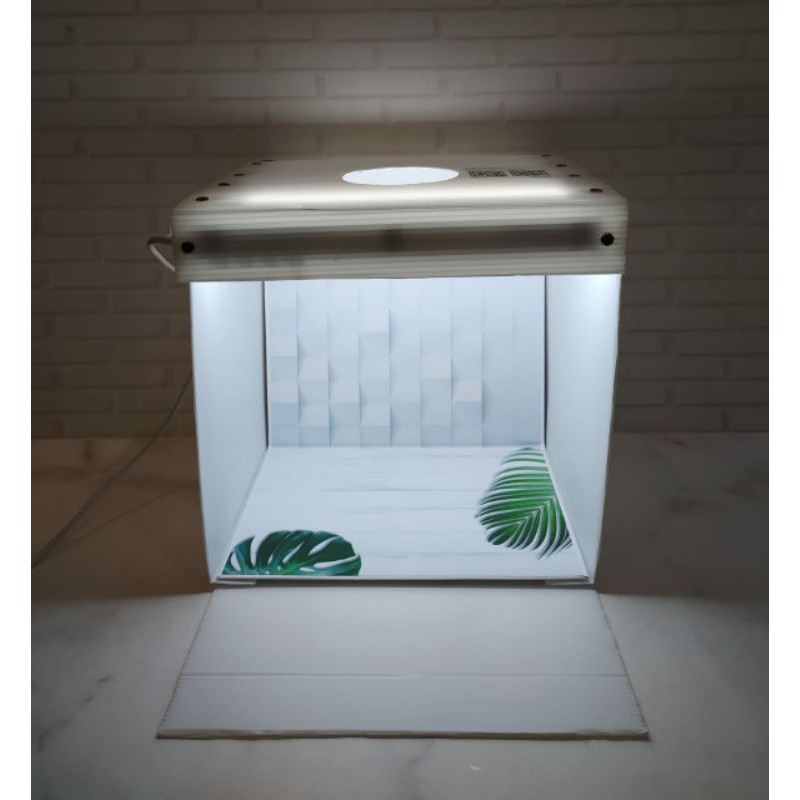 Mini Photo Studio Light Box LED Mini Photo Studio Size A3 (32x32x32CM ...