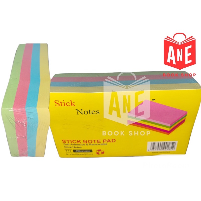 400 Sheets Sticky Notes 3x5 inches Stick Note Pad (Sold per pack ...