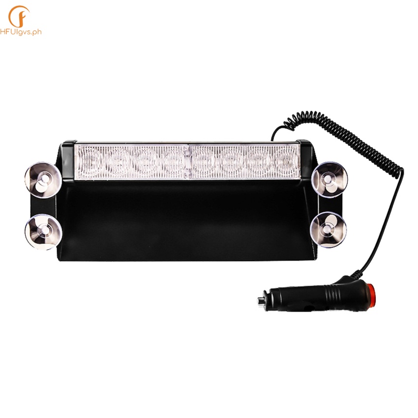 Car LED Strobe Light Police Lights Red/Blue Yellow/White Signal Lamps ...