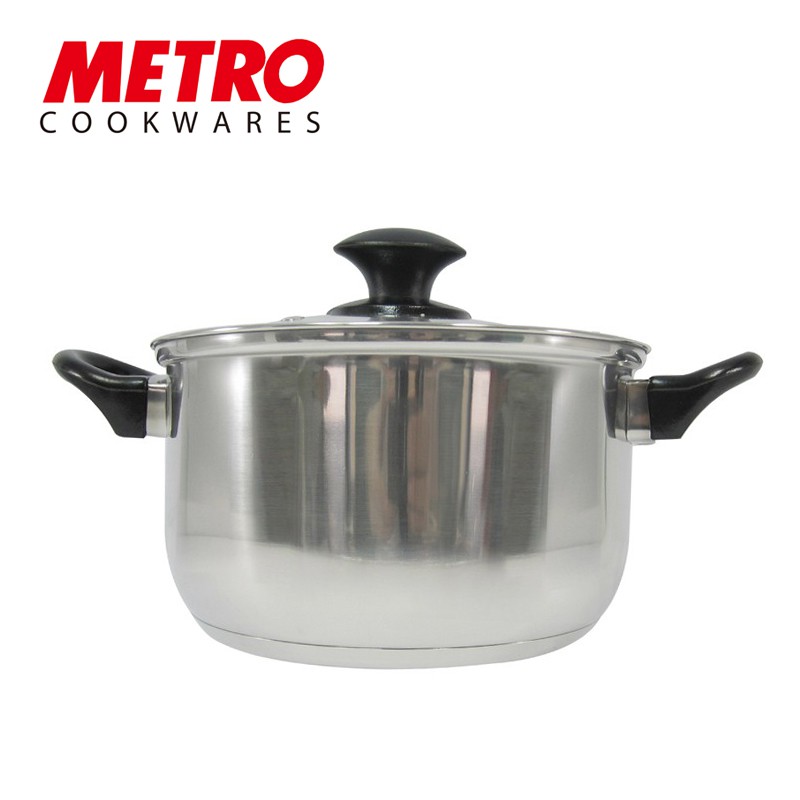 Metro Cookwares Sauce Pot Stainless Steel | Shopee Philippines