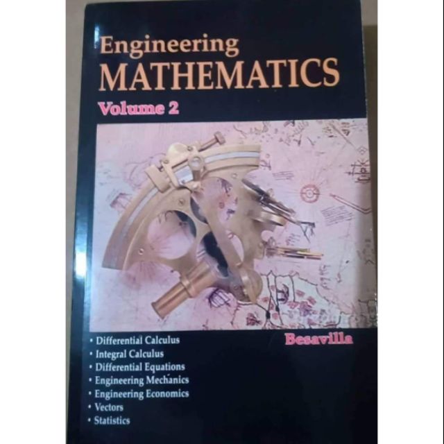 Engineering Mathematics Volume 2 Besavilla | Shopee Philippines