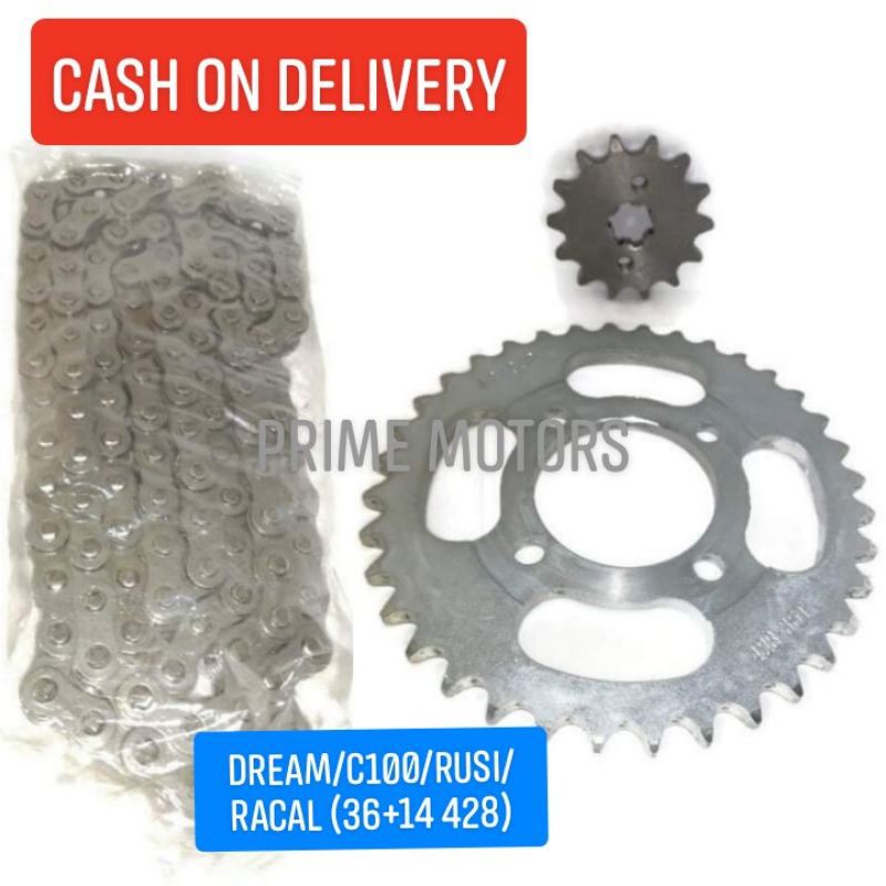 DREAM/C100/RUSI/RACAL (36+14 428) | Shopee Philippines