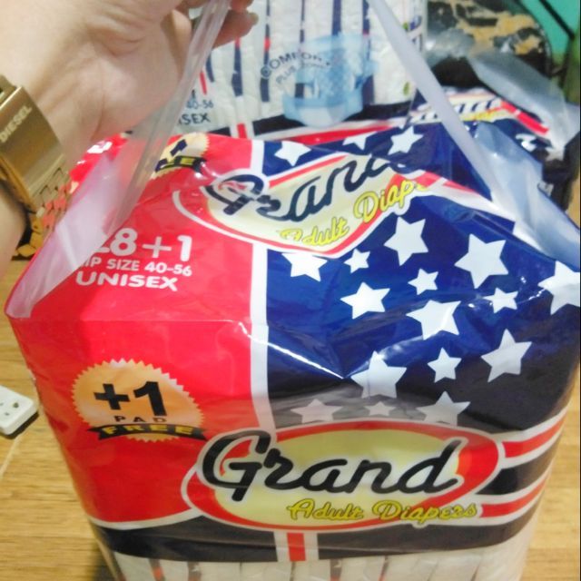 GRAND Adult Diaper High-Quality Absorbent Comfort Plus Zone Breathable ...