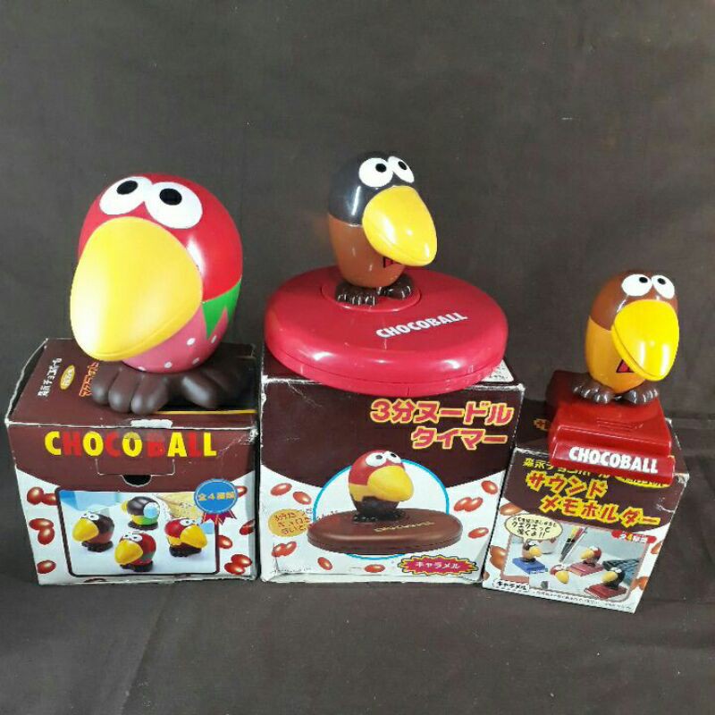 Choco Ball Sound Memo Holder, 3 minute Noodle Timer and Morinaga ...