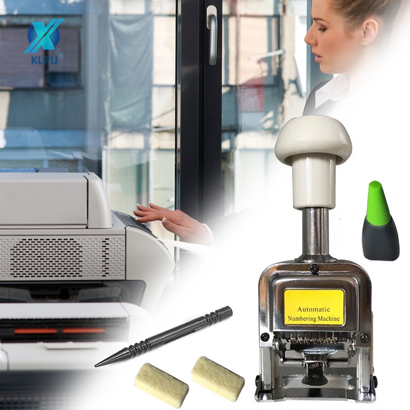 COD# Number Machine 7 Position Automatic Numbering Machine Marking ...