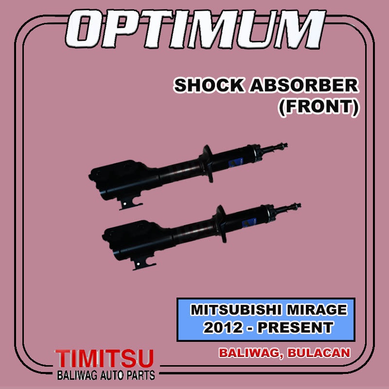 SHOCK ABSORBER FRONT SET MIRAGE HATCHBACK G4 2012 - PRESENT 3320010 ...