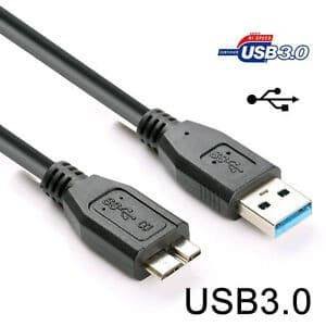 TKK Super High Speed USB 3.0 Male to Micro Cable for External Hard ...