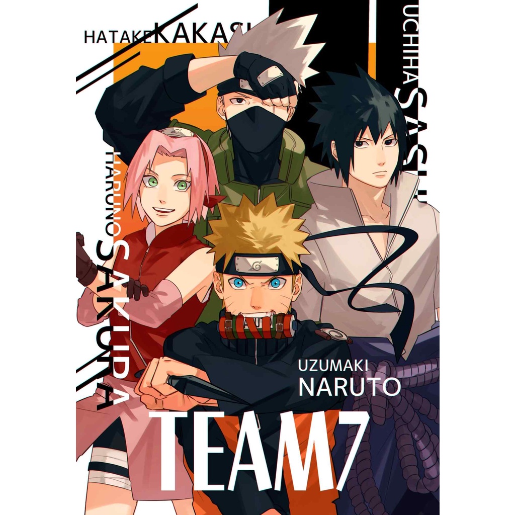 Naruto Shippuden Anime Poster A4 Size | Shopee Philippines