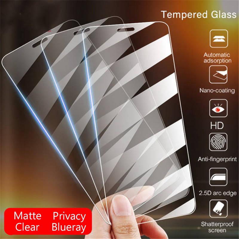 Tempered Glass iPhone 11 11Pro 11ProMax XSMAX XS XR X 8 7 6 6s Plus 8 7 ...