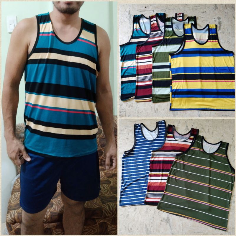 MUSCLE TEE SANDO FOR MEN | Shopee Philippines