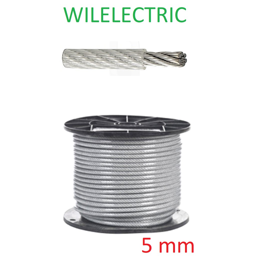 Pvc coated galvanized alternating wire 5 mm 5mm retail / steel wire ...