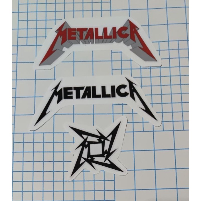 metallica print out vinyl sticker high qualiy | Shopee Philippines