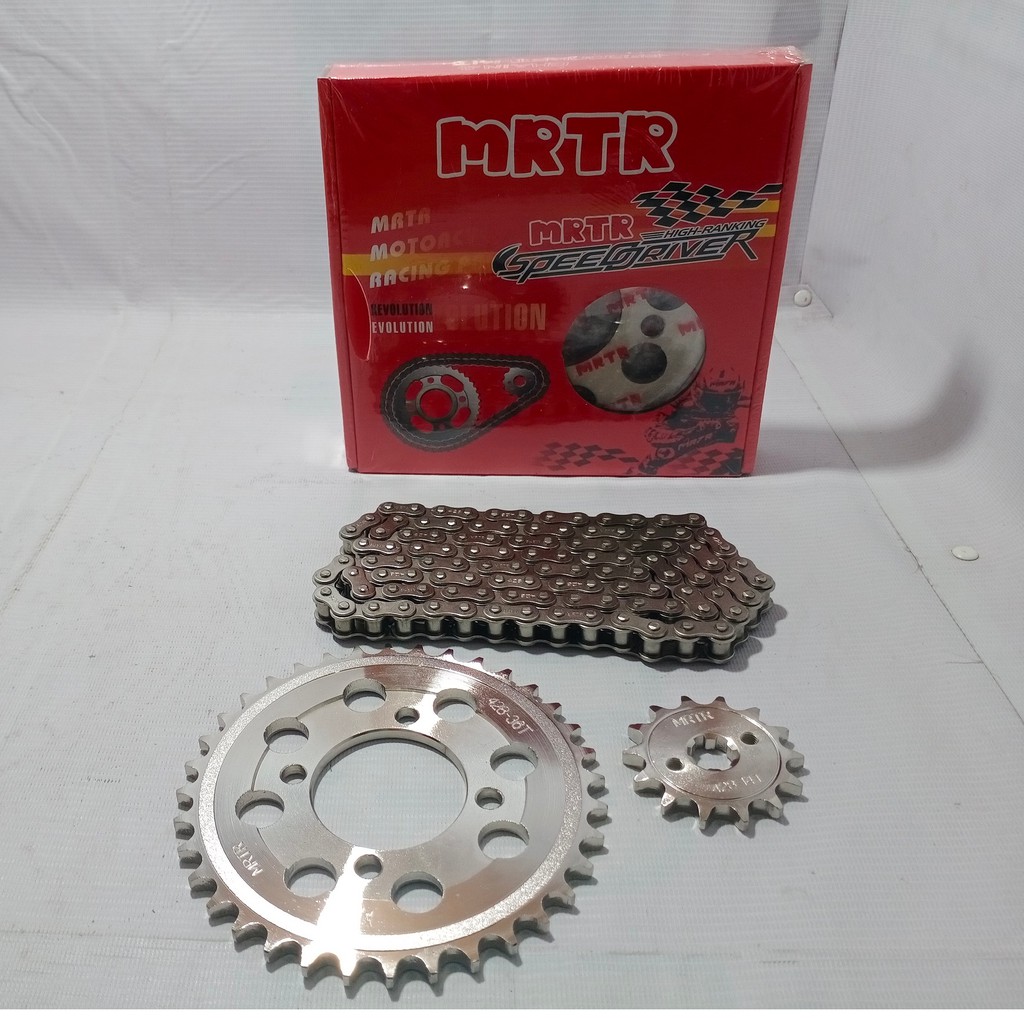CHAIN & SPROCKET SET - TMX155 | Shopee Philippines