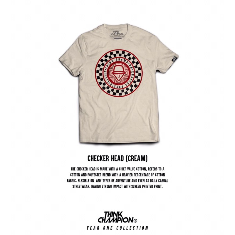 CHECKER HEAD (Cream) | Shopee Philippines
