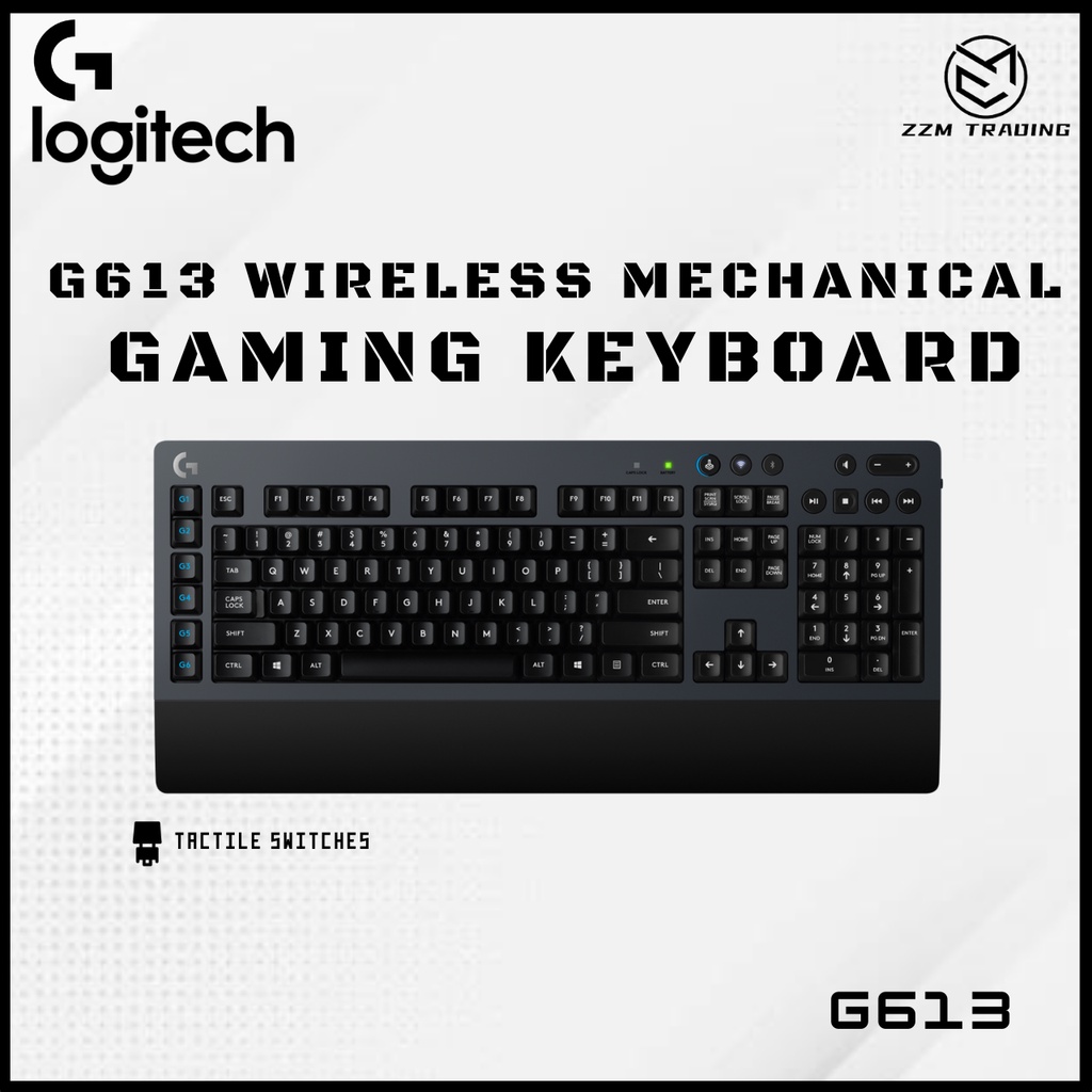 Logitech G613 Wireless Bluetooth Dual-Mode Keyboard | Shopee Philippines