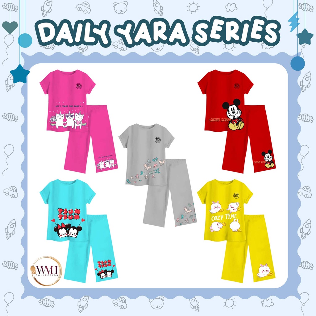 Daily YARA SERIES GIRLS SET SIZE 8-16 YEARS | Shopee Philippines