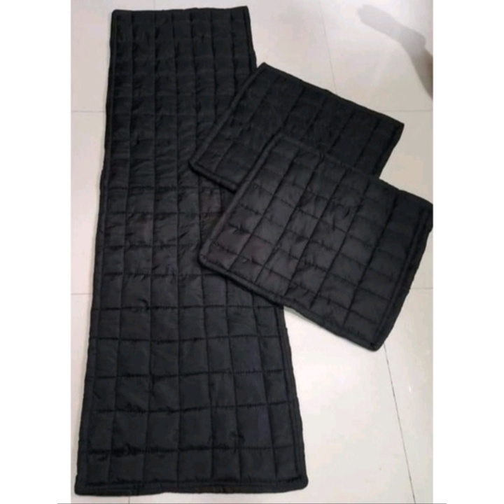 SOFA MAT 3IN1 SET MAT COVER(PLAIN COLOR) | Shopee Philippines