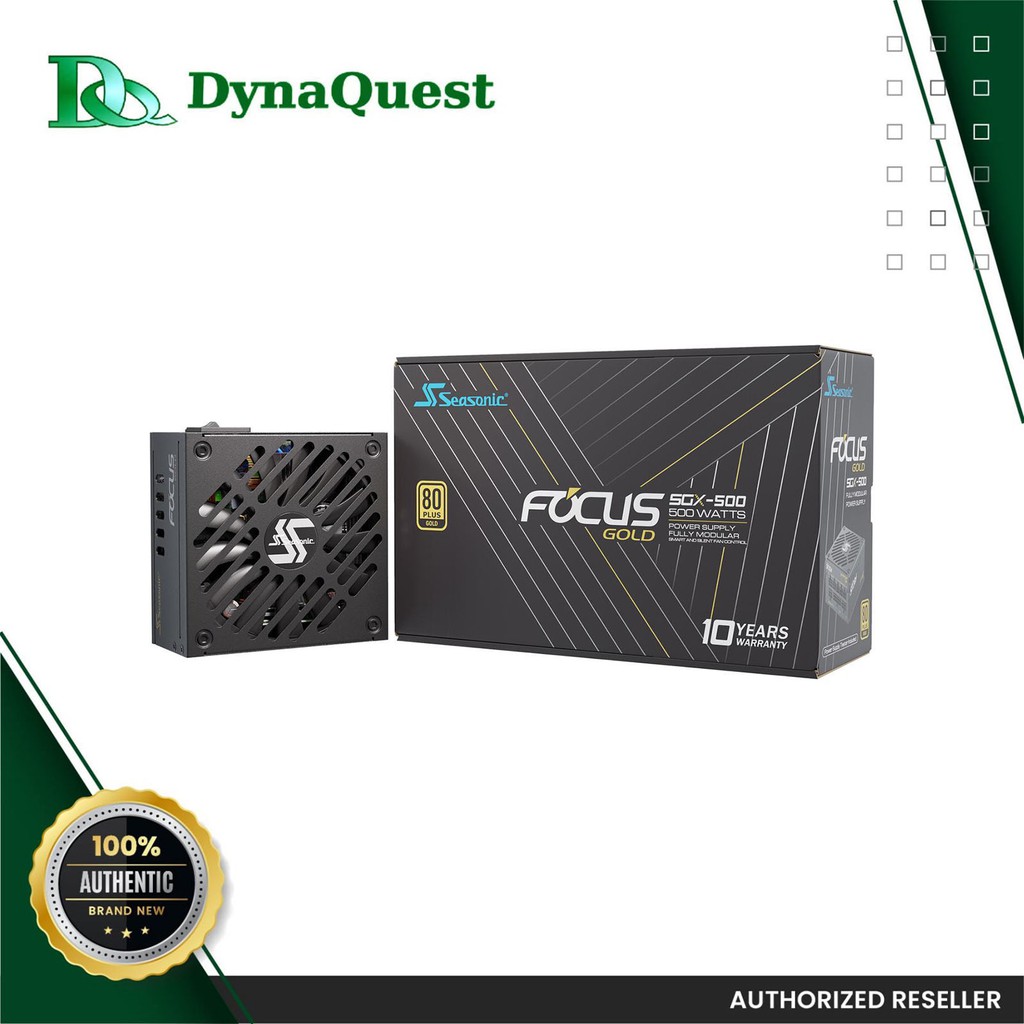Seasonic Focus SGX-500 Gold 500W Sfx 80+ Full Modular SSR-500SGX Power ...
