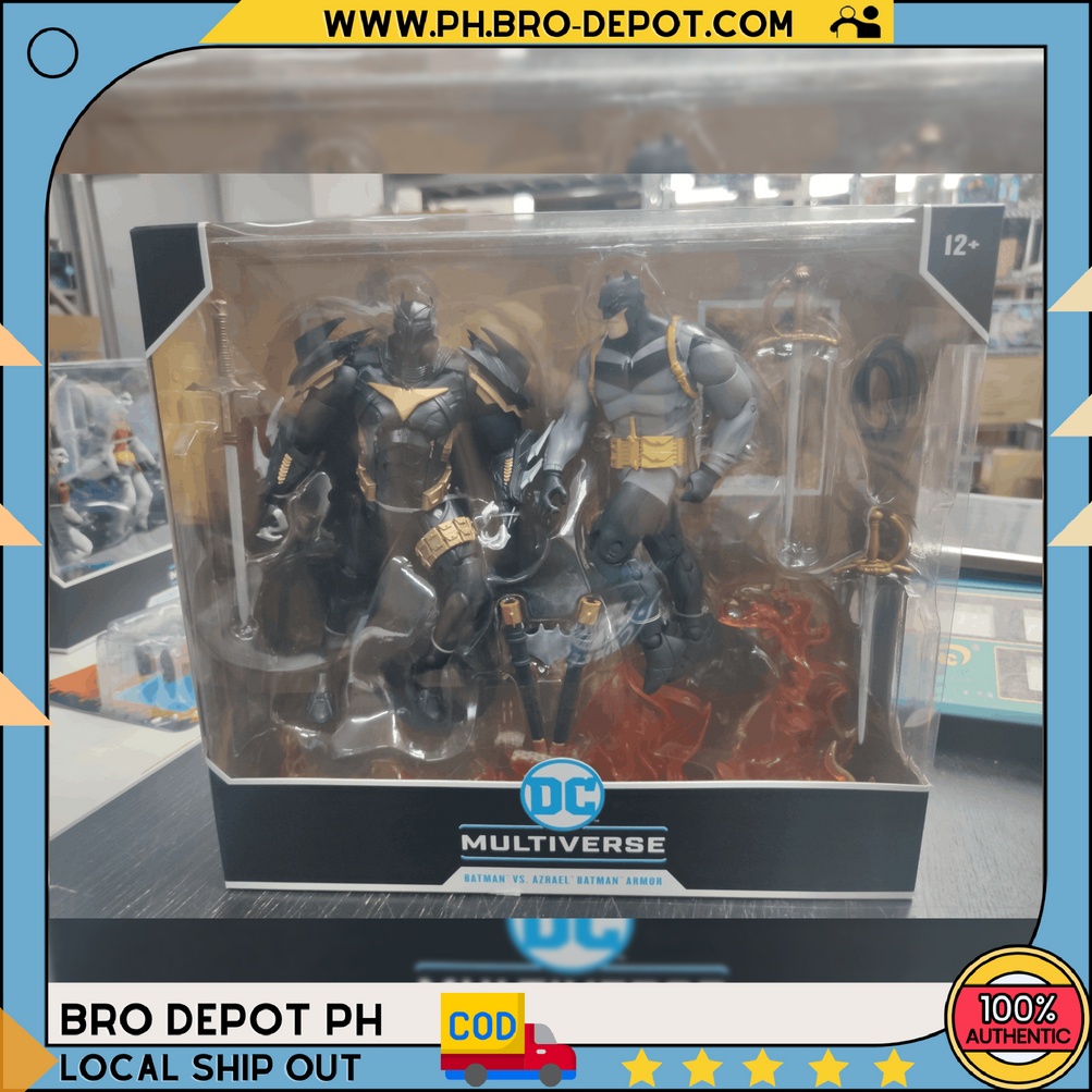[Ready stock] McFarlane DC Collector Batman vs Azrael Batman Armor 7 ...