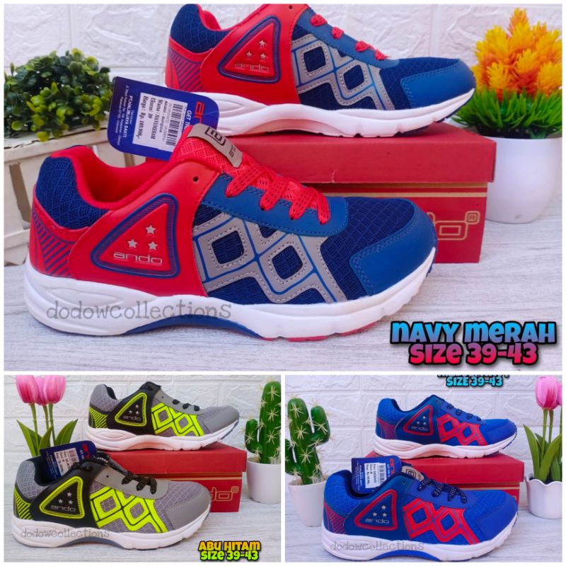 MEN'S SPORTS SHOES SIZE 39-43 - MEN'S SNEAKERS ANDO RUN QUICK SHOES ...