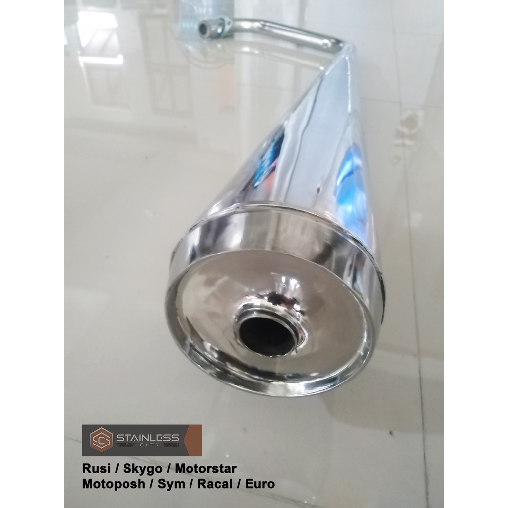 Rusi/Skygo/Motoposh/Sym/Euro/Motorstar/Pinoy Stainless Chicken Pipe ...