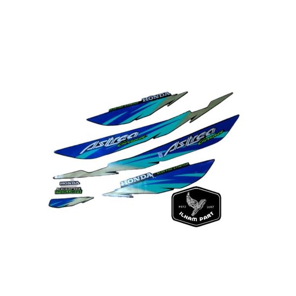 Honda Astrea Grand Sabit Limited Edition Striping | Shopee Philippines