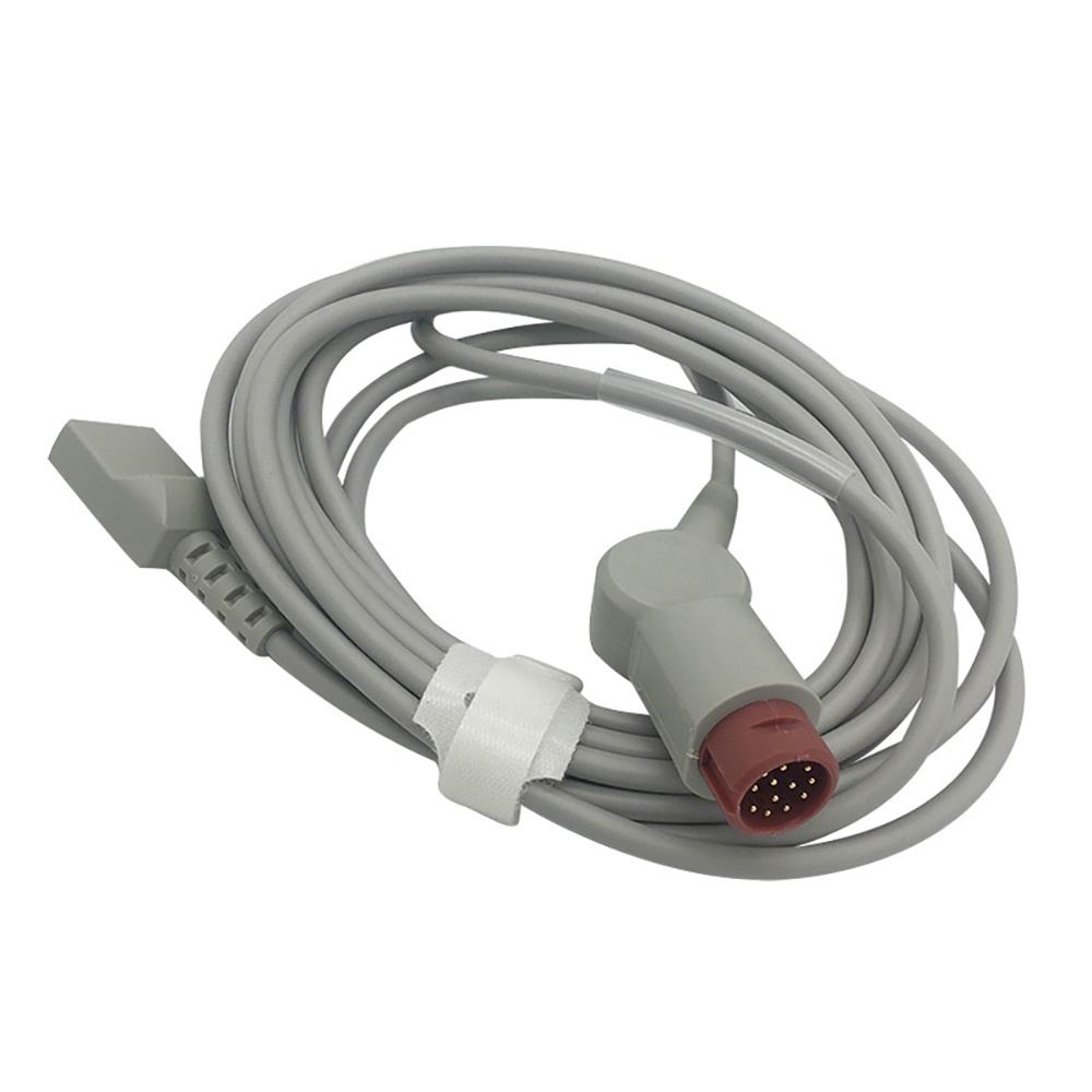 Invasive Blood Pressure Cable IBP Transducer Adapter Cable 12 Pin for ...