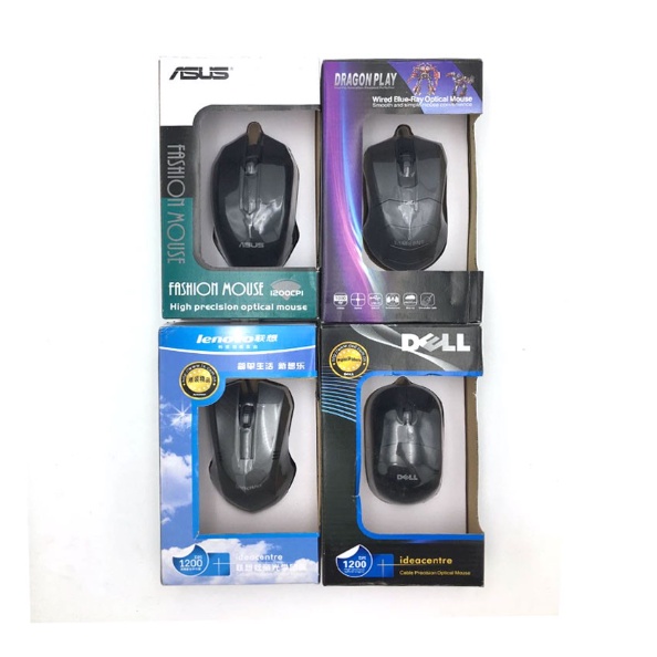 BRAND Wired precision optical usb mouse DELL brand Laptop mouse with ...