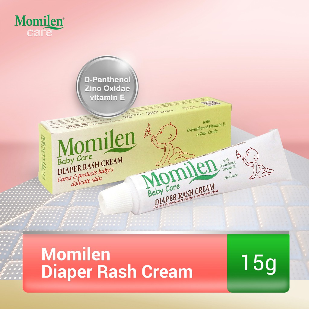 Momilen Diaper Rash Cream 15gr / Rash Diaper Rash / Baby Skin Infection ...