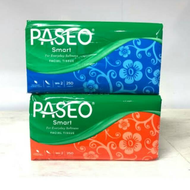 250 Sheets Smart Refill Paseo Tissue / Facial Tissue Paseo | Shopee ...
