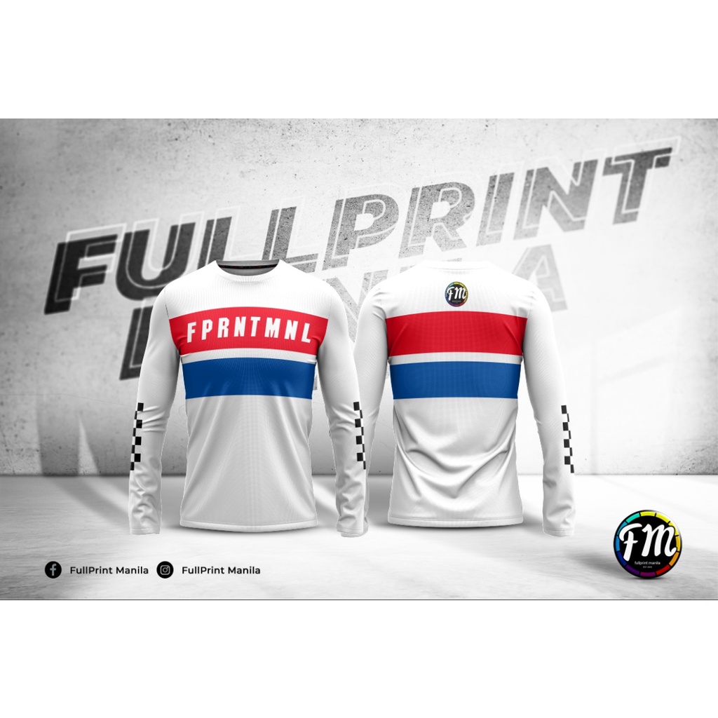 FM 001 FULLPRINT RIDING JERSEY FULL SUBLIMATION | Shopee Philippines