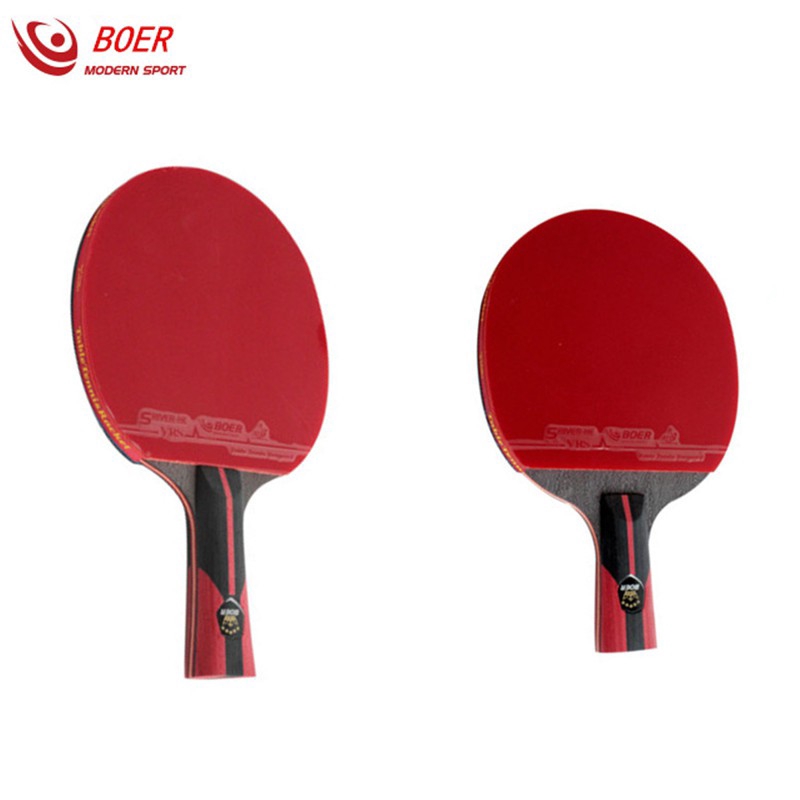 BOER 6 Star Carbon Table Tennis bat racket Ping Pong Racket | Shopee ...